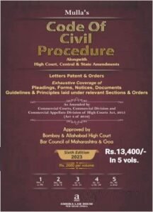 CODE OF CIVIL PROCEDURE BY MULLA - Juscuriam